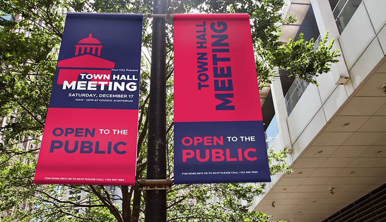 Pole Banners | www.regalprint.com