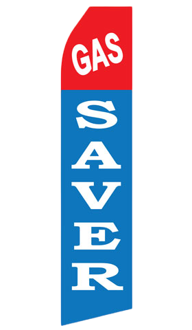 Gas Saver Econo Stock Flag | www.regalprint.com