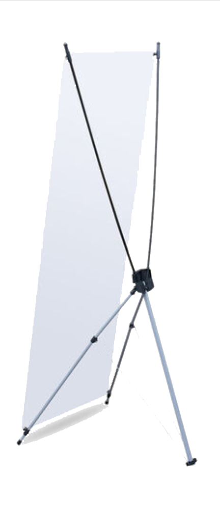 X-Frame Banner Stand Hardware | www.regalprint.com